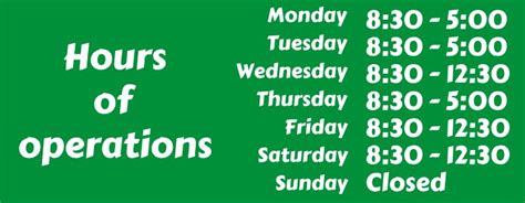 Hoursoperations Olive Tree Pediatrics
