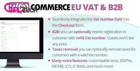 WooCommerce Eu Vat B2B GPLRock