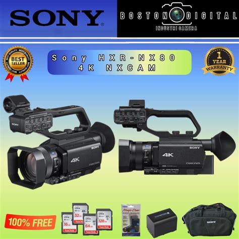 Jual Sony Hxr Nx80 4k Nx Cam Camcorder Sony Hxr Nx80 4k Shopee