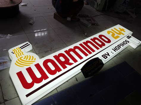 JASA PEMBUATAN NEON BOX MURAH SEMARANG