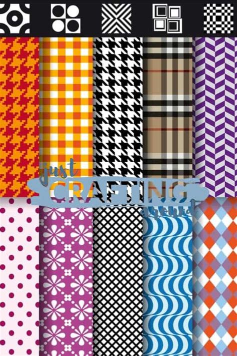 Types Of Checkered Pattern JustCraftingAround