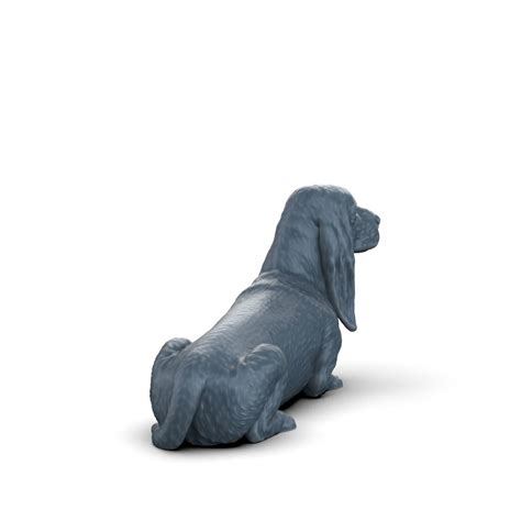 Basset Hound 3d Print Model Pose 09 3d Model 3d Printable Cgtrader