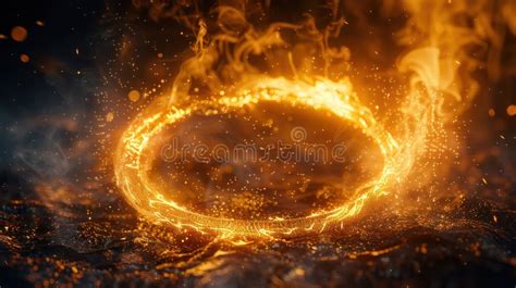 Circle Fire Glow Stock Illustrations 19 109 Circle Fire Glow Stock