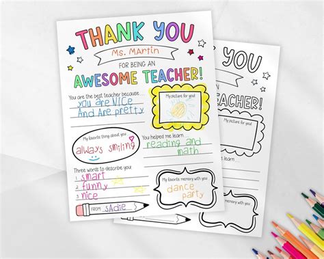Teacher Appreciation T Printable Teacher Appreciation Week T