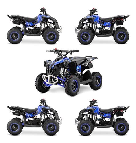 Mini Quadriciclo Mxf Thor 49 Cc Azul Partida Elétrica Nfe Mercado Livre