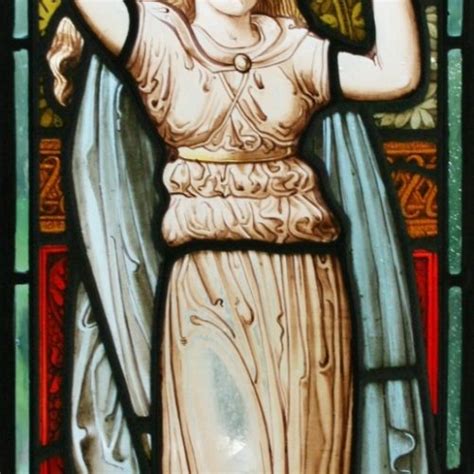 Ref Ron386 Roundels Antique Stained Glass Window Pre Raphaelite