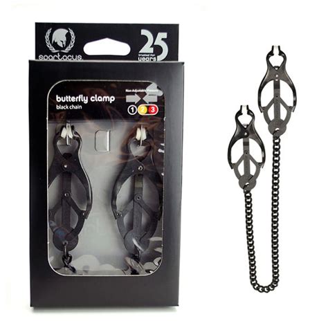Endurance Butterfly Nipple Clamps Lucrezia And De Sade
