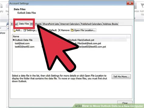 How To Move Outlook Data To A New Computer With Pictures