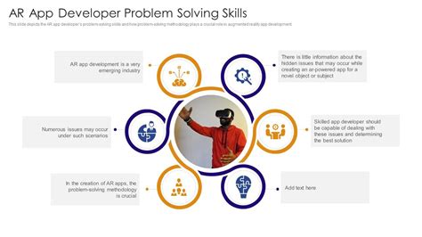 AR App Developer Problem Solving Skills Ppt PowerPoint Presentation File Background Image PDF
