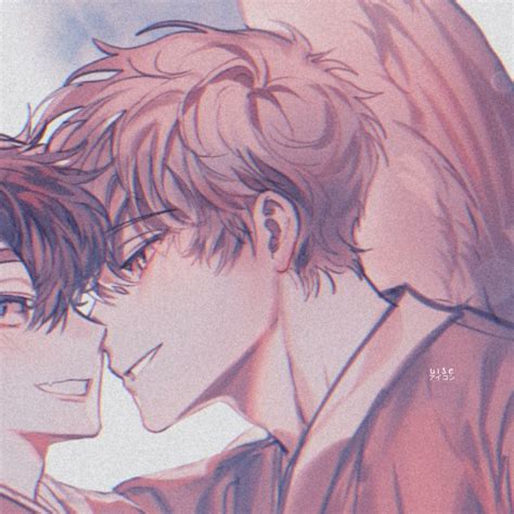 Pin By Nats On Metadinhas ˗ˏˋ 💭 ˎˊ˗ Cute Anime Couples Anime Couple Kiss Cute Profile Pictures