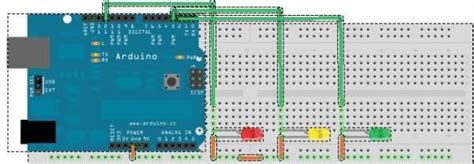 Arduino Traffic Lights Smart Traffic Management System