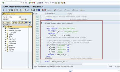 Add A Custom Button To The Alv Grid Tool Bar Of Co Sap Community
