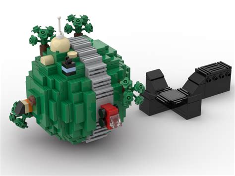 Lego Moc Planet Kaio Dragon Ball By Jedi Plb Rebrickable Build