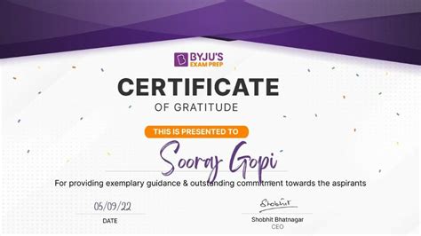 Sooraj Gopi On Linkedin Proudtobeyourmentor Byjus Lifeatbyjus
