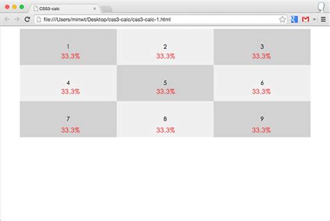 《css3教學》calc讓css單位也可用加、減、乘、除 梅問題．教學網