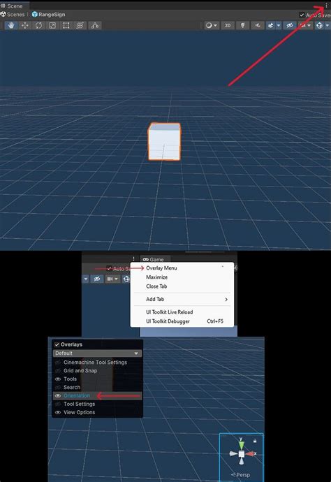 the orientation overlay cube is not showing questions and answers unity discussions