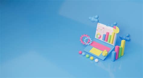 Premium Photo 3d Illustration Real Time Analytic
