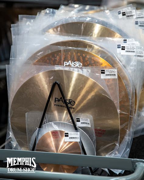 Memphis A Large Shipment Of Paiste Cymbals Just Came In Look Out For