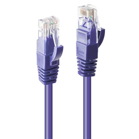 20m Cat 6 U Utp Network Cable Purple Cables And Adapters From Lindy Uk