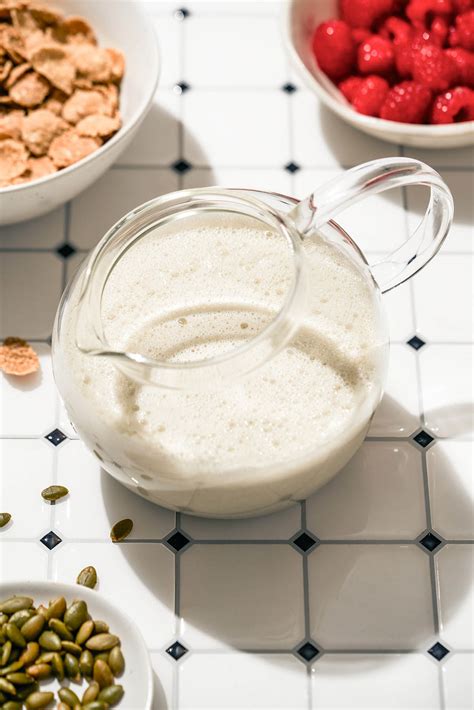 How To Make Pumpkin Seed Milk Wholehearted Eats