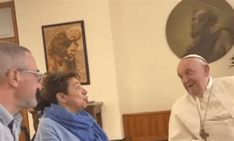 Testemunho emocionante Fé de portuguesa súpera doença em encontro o Papa Francisco Diário