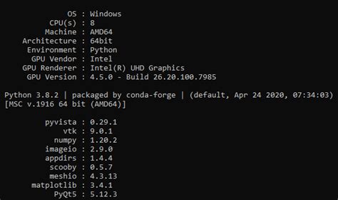 Pyvista Doesn T Show The Plot The 2nd Time It Is Run In A Script