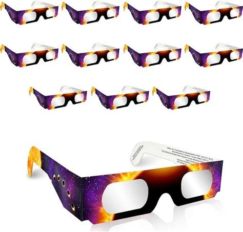 Toilovo Solar Eclipse Glasses Approved 2024 Ce And Iso Certified Safe