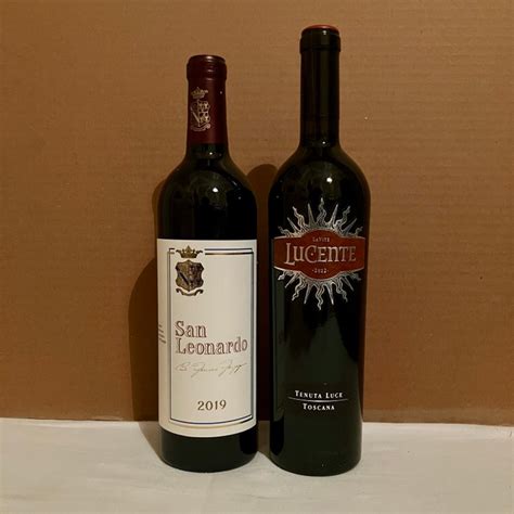2019 Tenuta San Leonardo San Leonardo And 2022 Lucente Tenuta Luce