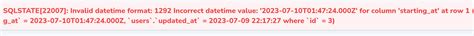 DateTime Field Exception Without Cast Issue 5701 Laravel Nova
