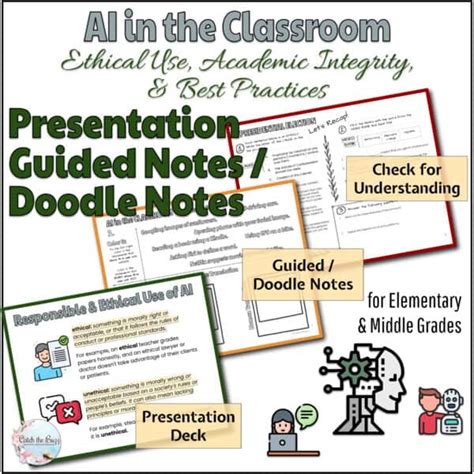 Artificial Intelligence Classroom Toolkit Presentation Guided Notes