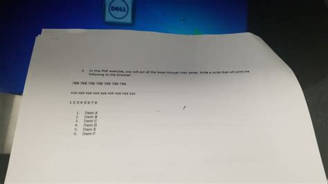 Solved DOLL 3 In This PHP Following To The Browser Chegg Com