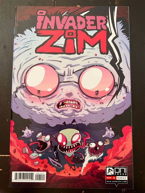 Invader Zim Issue 1 Invader Zim Variant Covers Diamond Comics