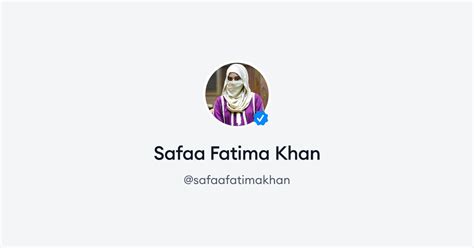 Safaa Fatima Khan Training Psychologist Dr A Q Khan Institute Of