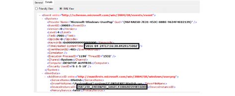 Nsertion Timestamp Of Mtp And Ptp Enabled Usb Devices Event Id 20003