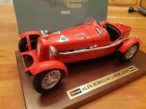 Bburago Alfa Romeo 8c 2300 Monza 1931 Sammlerstück Neuwertig In