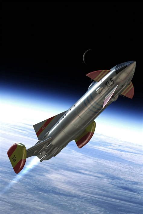 Fireball Xl5 Spaceship Art