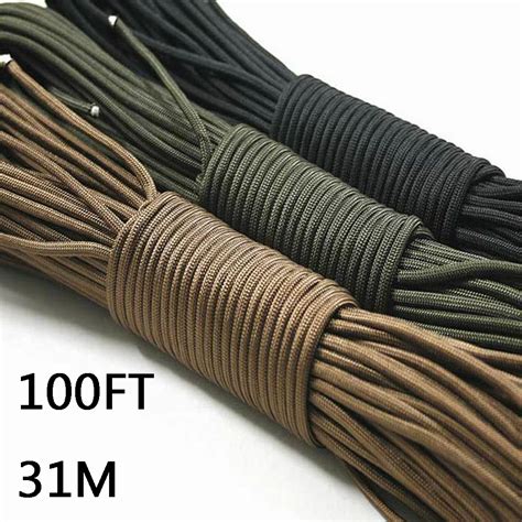 Paracord 550 Mil Spec Type III 7 Strand 100FT | Glamor Camping
