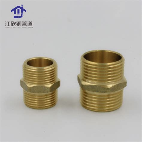 Brass Connector Nipple Socket Adapter Pipeline Copper Fitting China