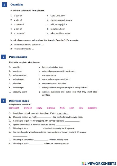 Part 2 English As A Second Language Esl Worksheet Live Worksheets