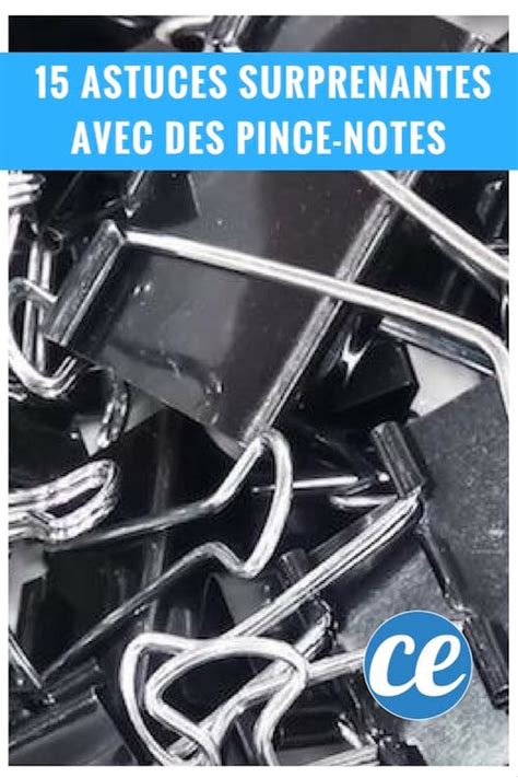 Vidéo 15 Astuces Surprenantes Avec des Pince Notes