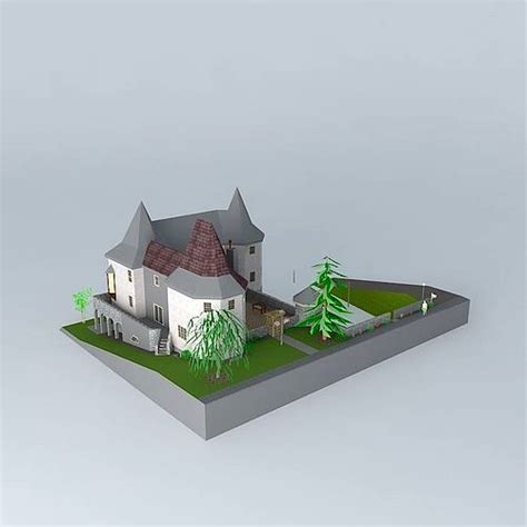 Mini Castle 3d Model