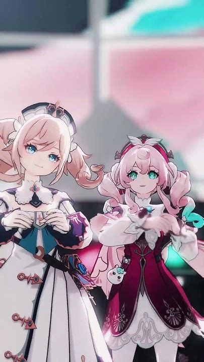 Barbara X Hyacine が Iii やるだけ【genshin Impact Mmdhonkai Star Rail Mmd