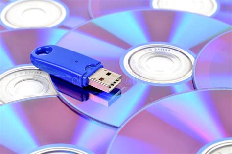 USB Flash Disk And Sim Card Stock Image Image Of Coverage Chip
