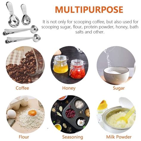 Badu Bg Гореща разпродажба Комплект лъжици за кафе от неръждаема стомана Мерителна лъжица с