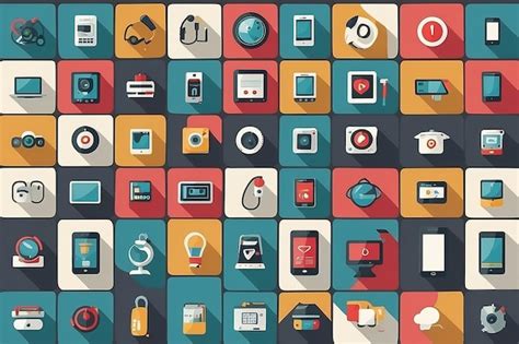Premium Photo Technology Icons