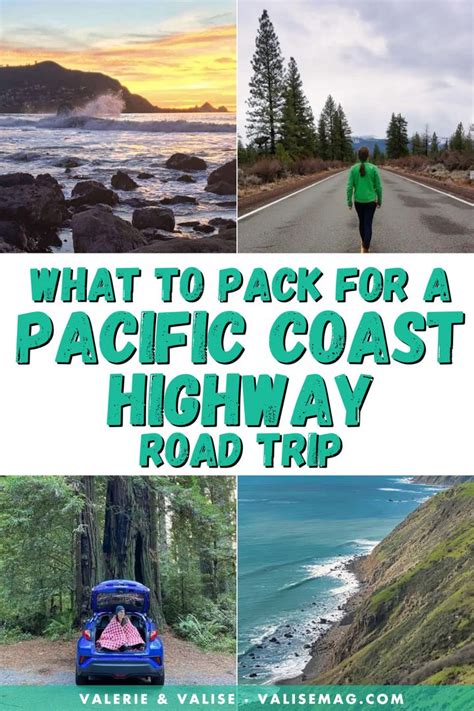 10 Essentials To Pack For The Pacific Coast Highway Road Trip Pacific