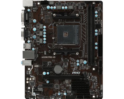 Msi A M Pro Vd Plus Motherboard Best Deal South Africa