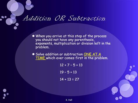 Order Of Operations Dear Aunt Salley K Hall Ppt Download
