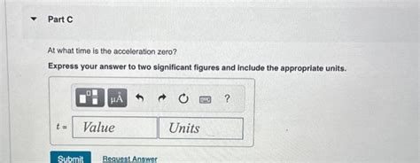 Solved The Position Of A Particle Is Given By The Function Chegg Com