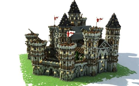 How To Build A Castle Tutorial Minecraft Building Inc